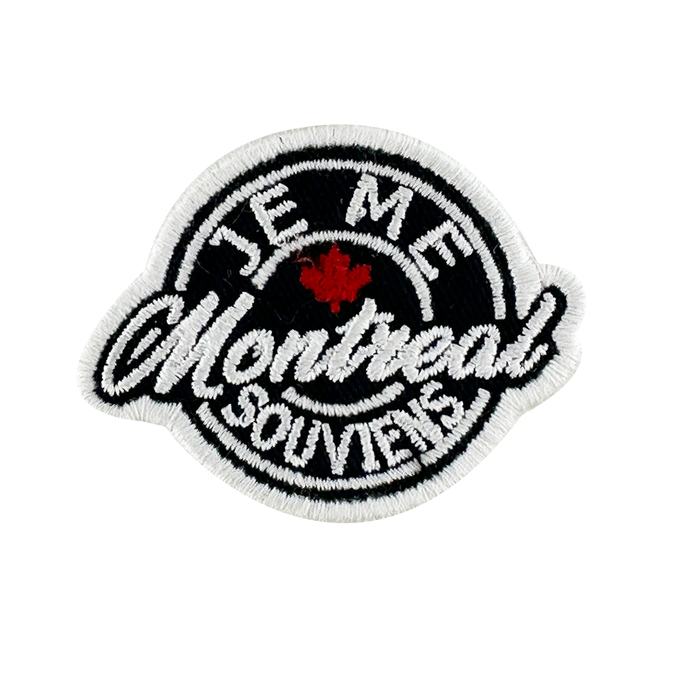 Montreal iron-on embroidery patch – Northern Icons