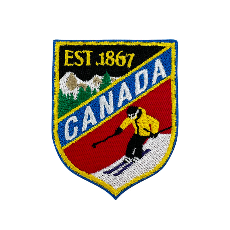 Canada iron-on embroidery patch – Northern Icons