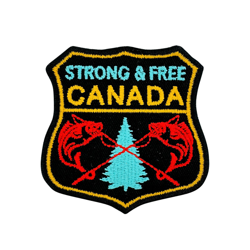 Canada iron-on embroidery patch – Northern Icons