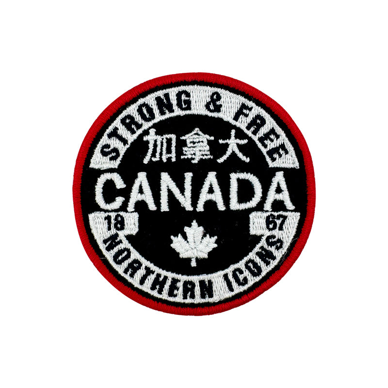 Canada iron-on embroidery patch – Northern Icons