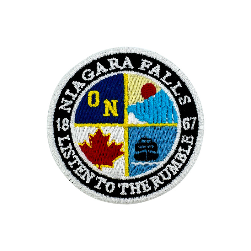 Niagara Falls iron-on embroidery patch – Northern Icons