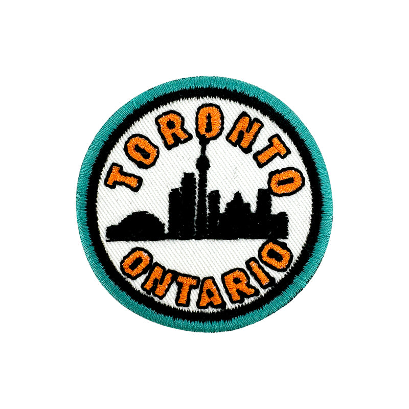 Toronto iron-on embroidery patch – Northern Icons