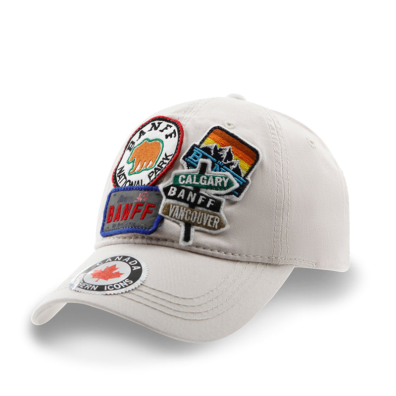 Banff Multi-patch Casual Classic Cap – Northern Icons