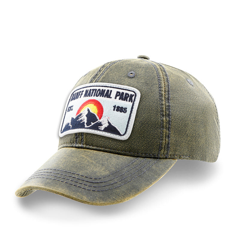 Banff Patch Embroidered Oilskin Casual Cap – Northern Icons