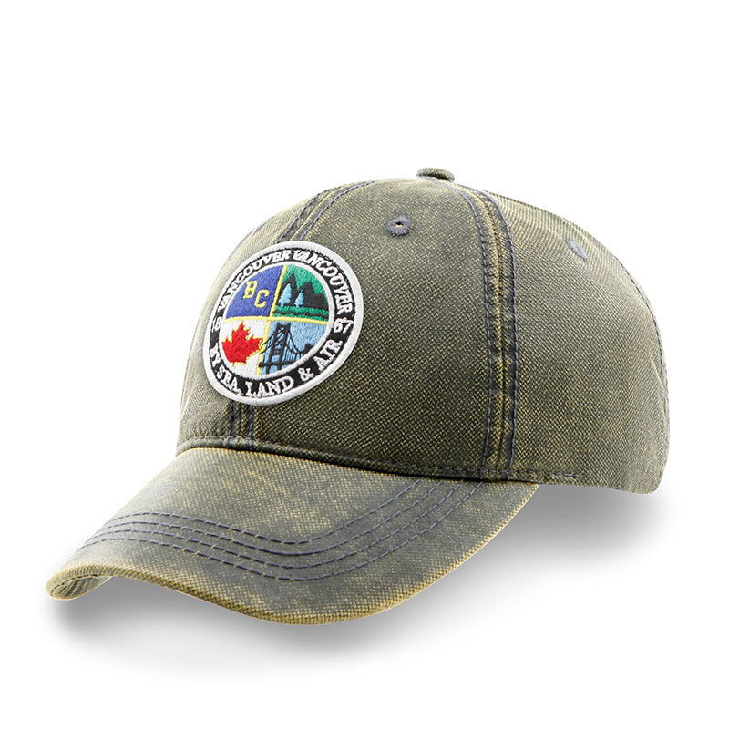 Vancouver Patch Logo Oilskin Solid Cap – Northern Icons