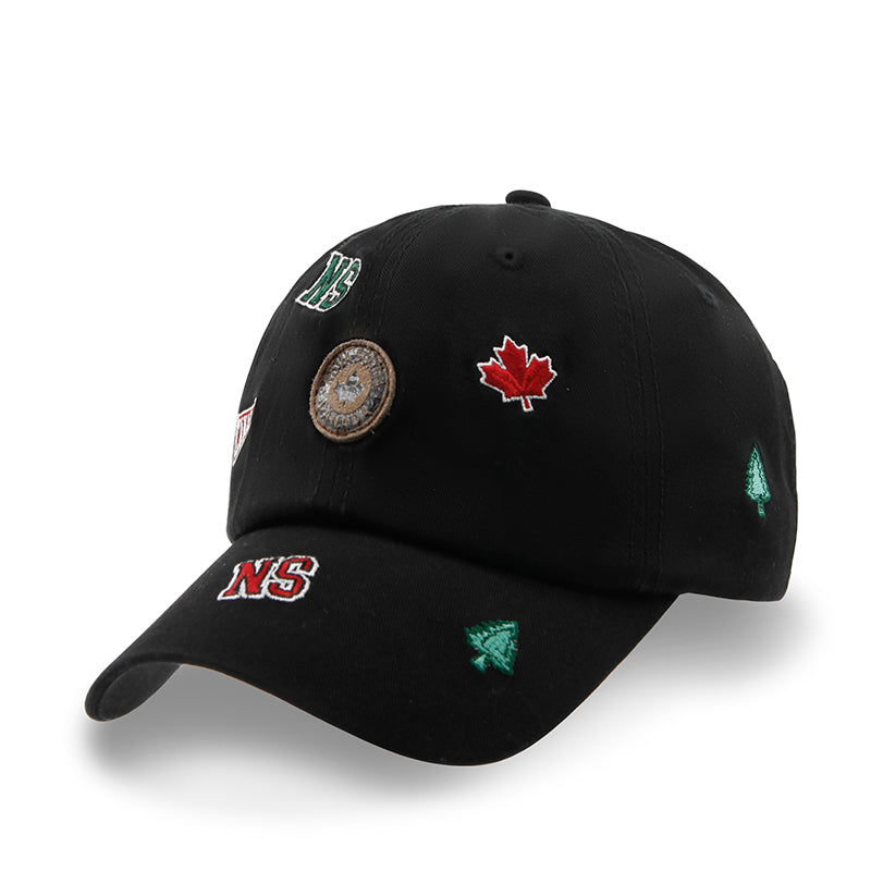 Nova Scotia Icons All-Over Embroidery Cotton Cap – Northern Icons