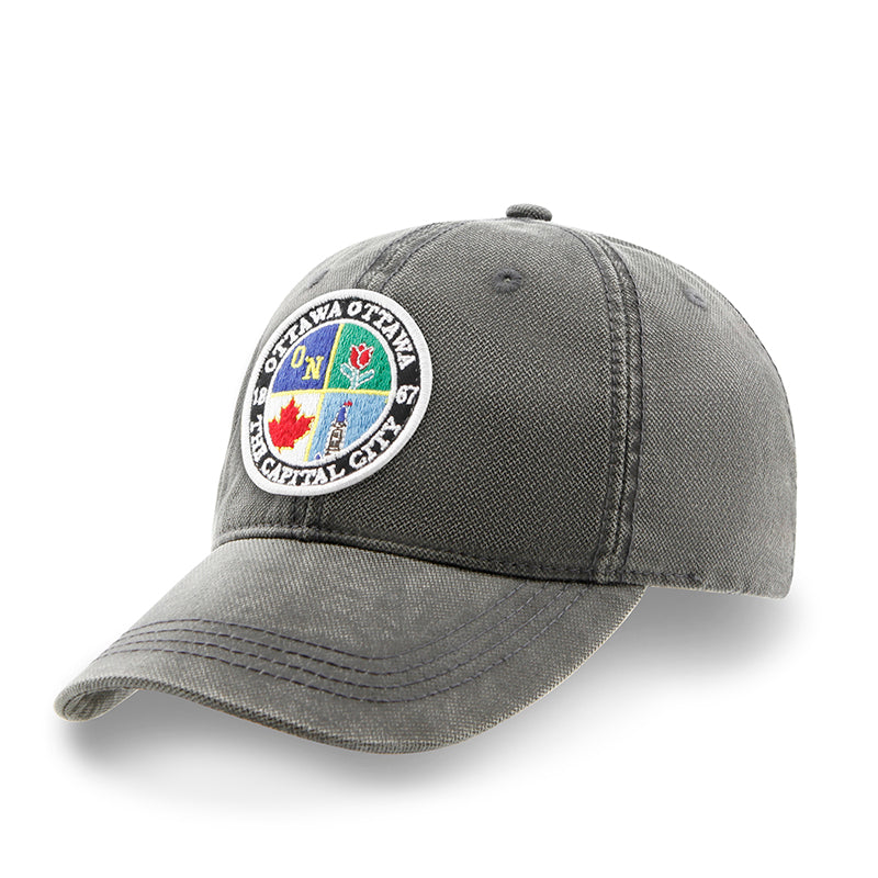 Ottawa Patch Logo Oilskin Solid Cap – Northern Icons